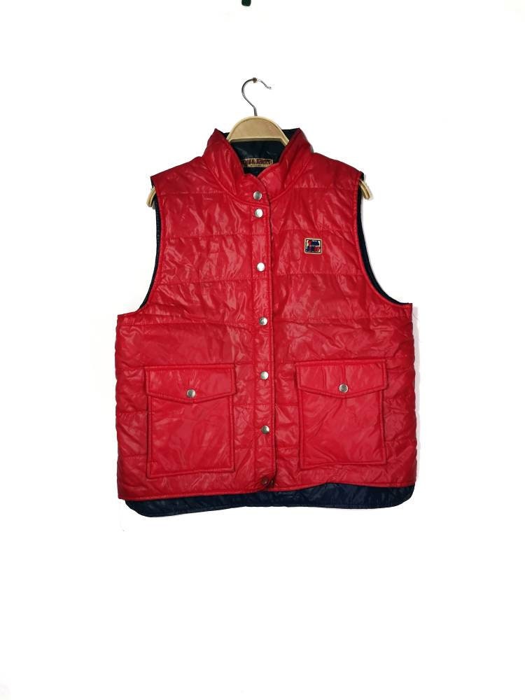 Vintage Tom & Jerry Cartoon Network Walt Disney Puffer Vest Snap Button ...