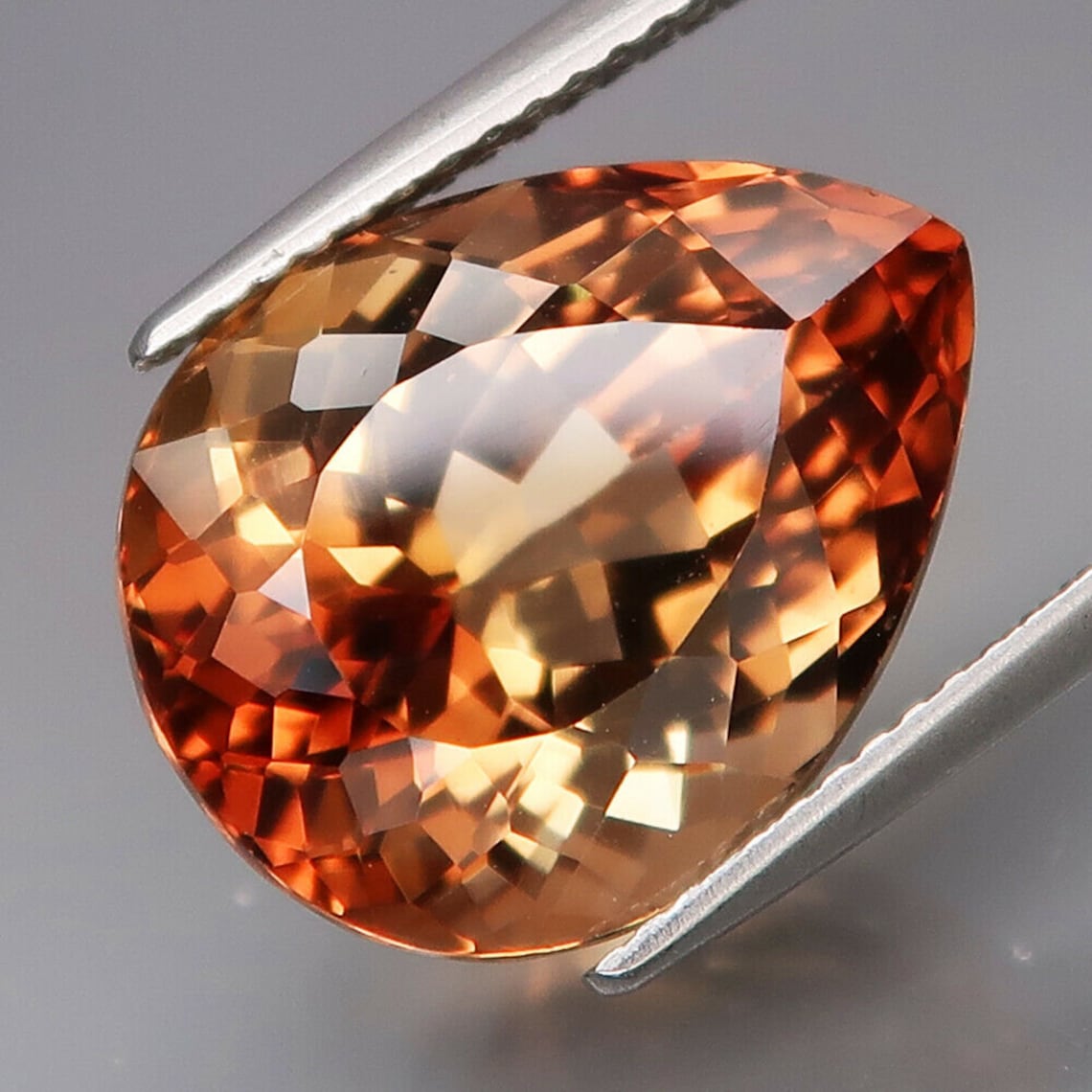 Big Natural Imperial Topaz Gemstone 14.70ct. Eye Clean - Etsy UK