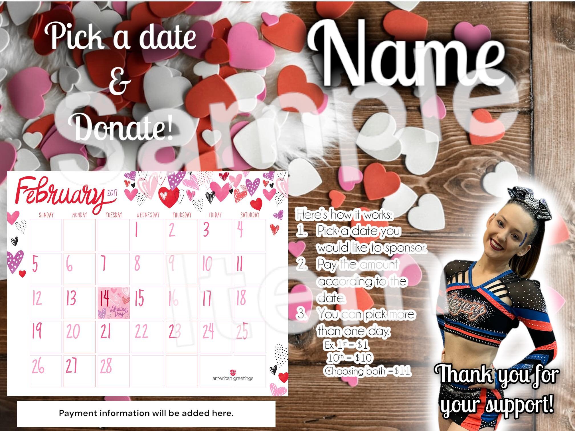 Custom Fundraiser and Sponsorship Forms - Etsy