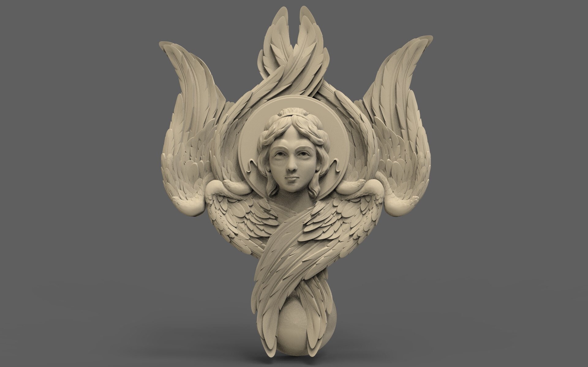 Carved Cherub Figure Wood Carving FREE SHIPPING - Etsy