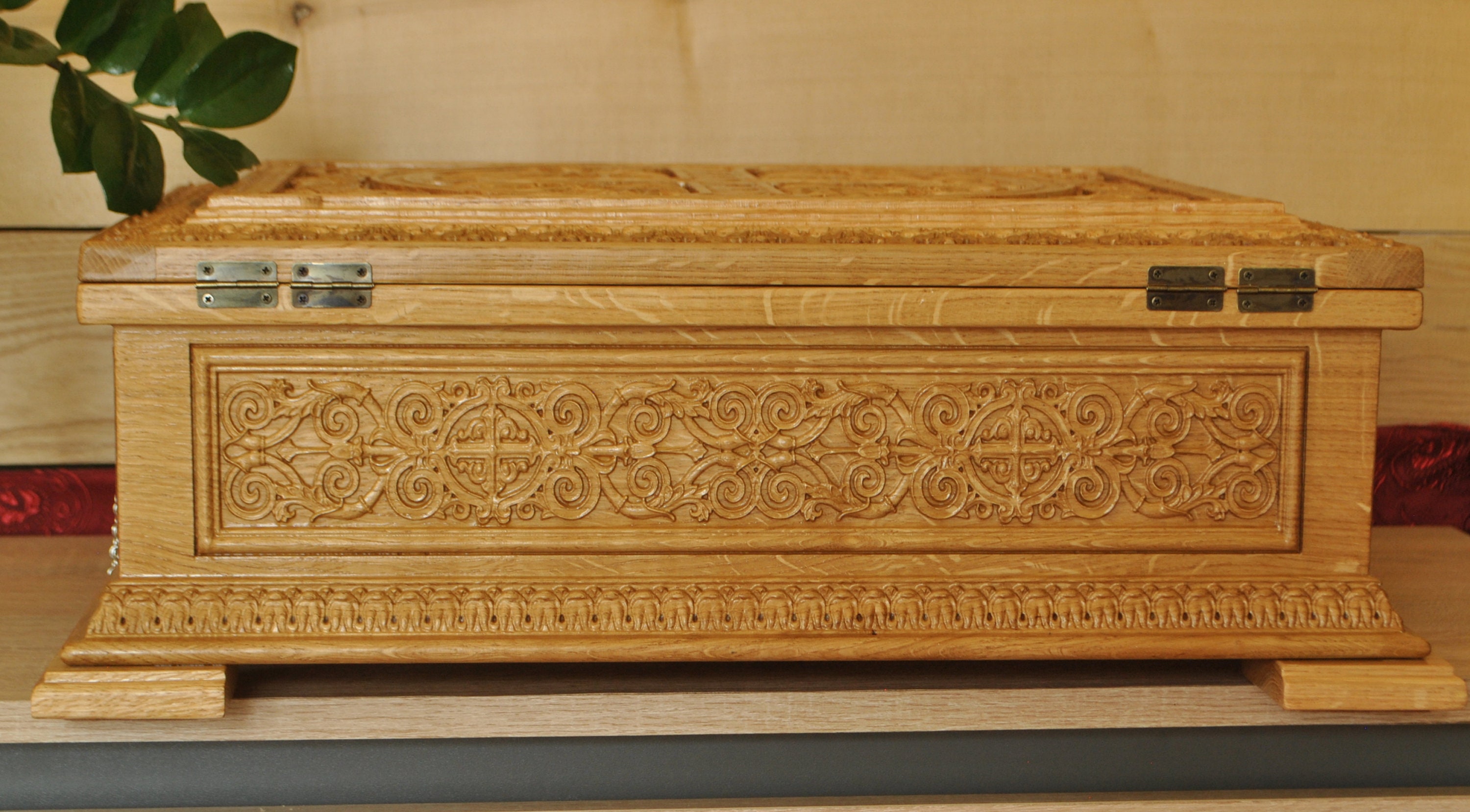 Wooden Reliquary Box. LARGE Size. With Holes for Relics - Etsy
