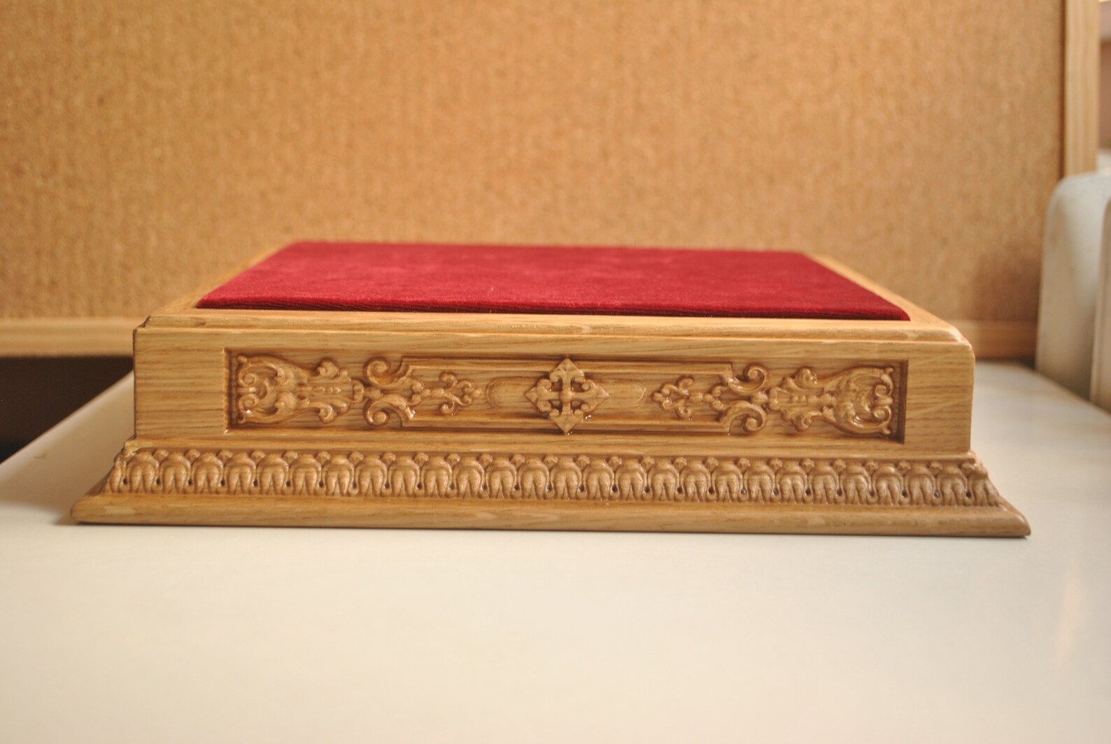 Tabernacle Stand Orthodox Wood Carving. Church Suplies - Etsy