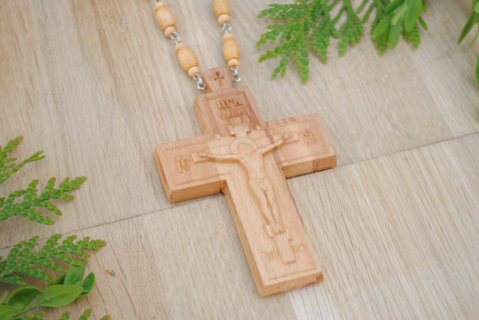 Wooden Orthodox Pectoral Cross for Priest FREE SHIPPING - Etsy