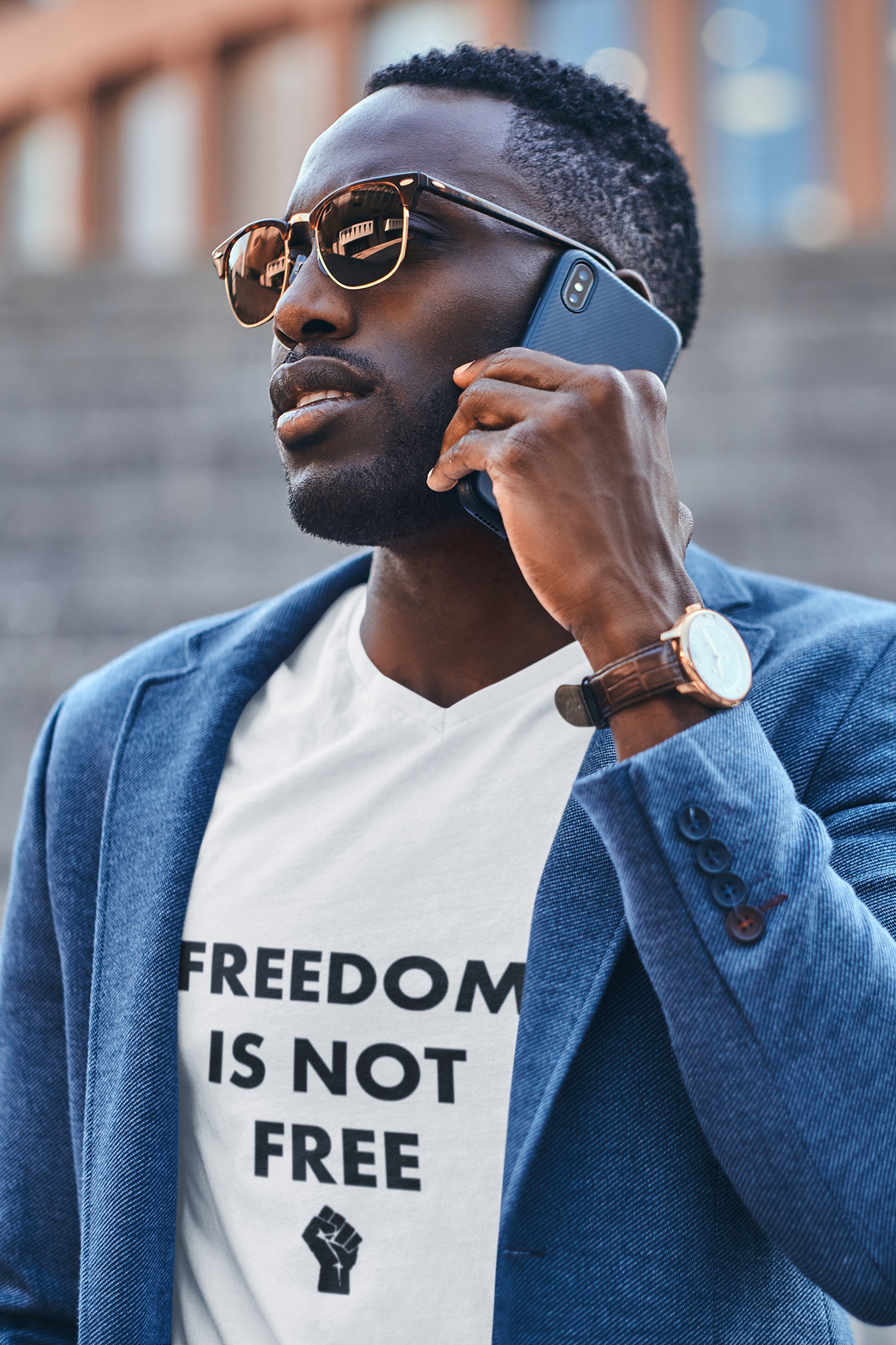 Freedom is Not Free Tee | Black Pride, Melanin Power Shirt - Etsy