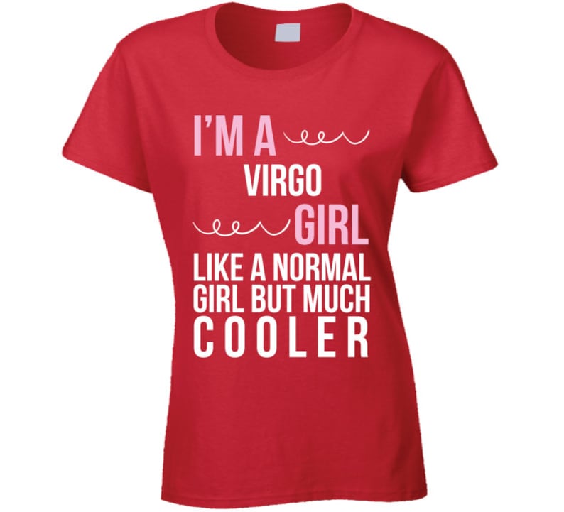 Virgo Girl Birthday Shirt Zodiac Tshirt Horoscope Virgo Tee