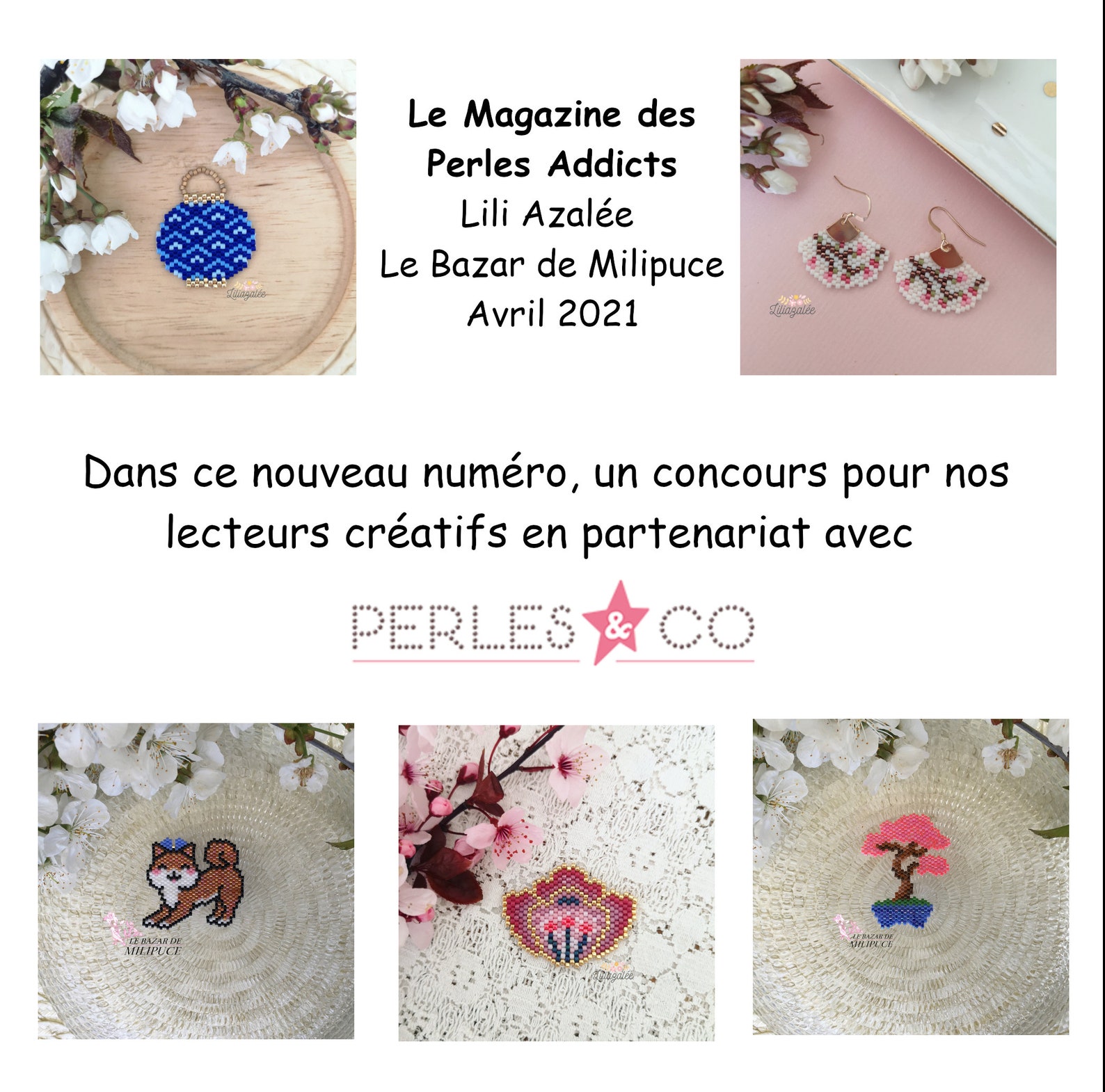 Le magazine des perles addicts - Numéro 6 - Avril 2021 - Magazine ...