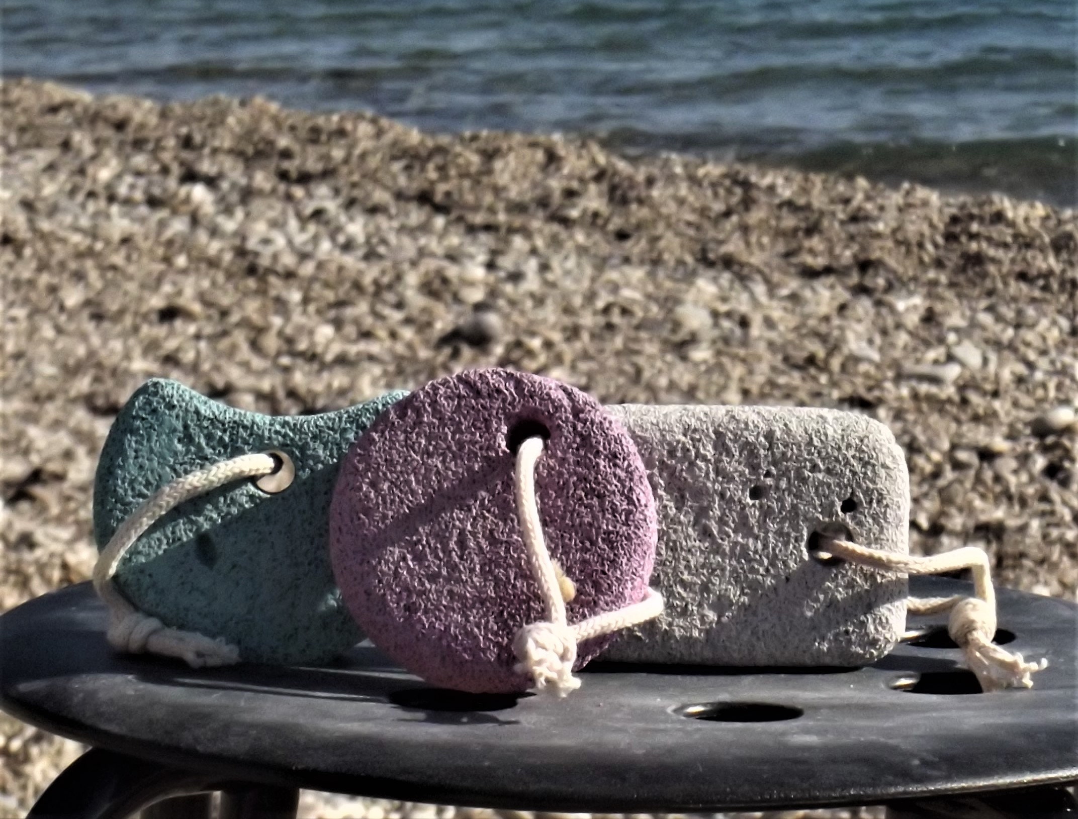 Natural Pumice Stone With Rope - Etsy