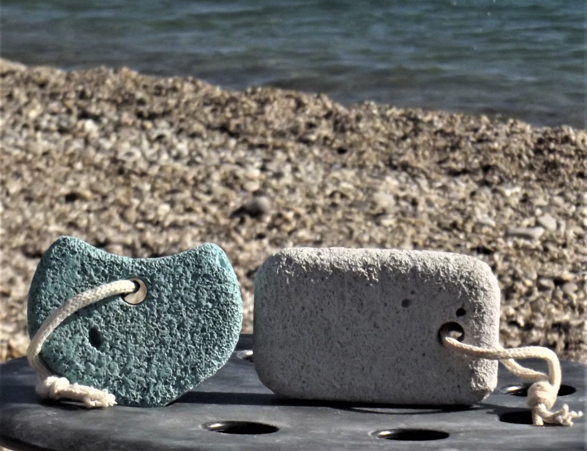 Natural Pumice Stone With Rope - Etsy