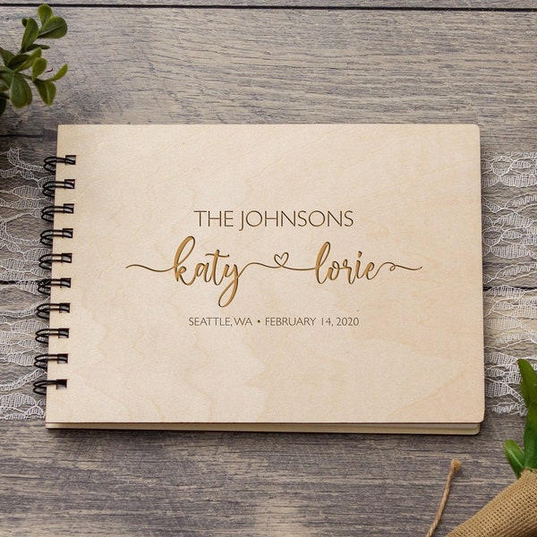 Rustic Guest Book - Etsy