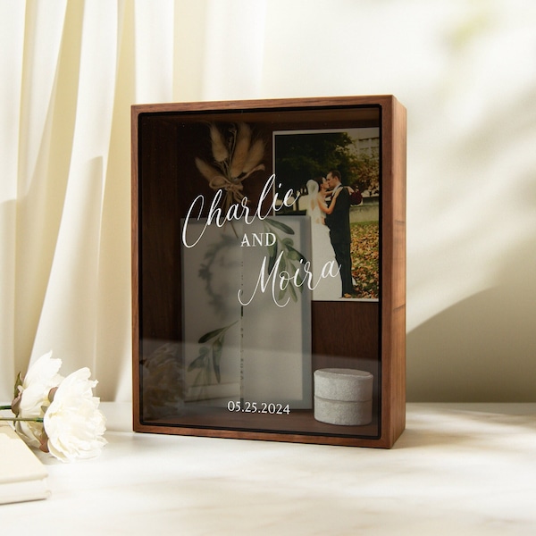 Wedding Shadow Box - Etsy