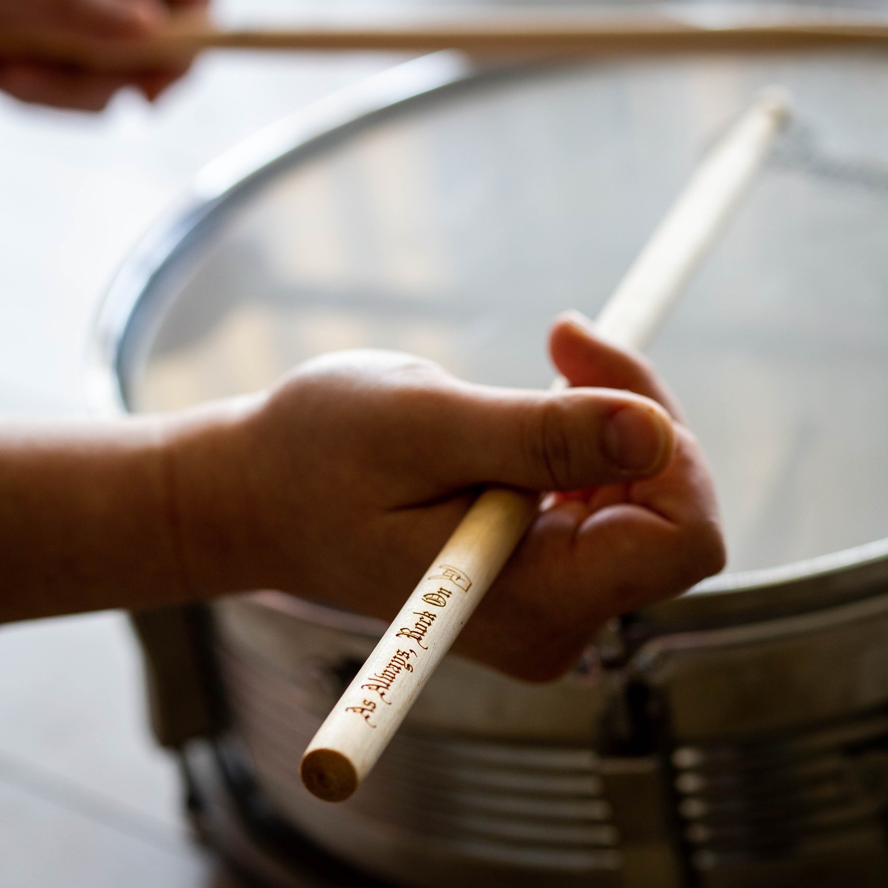 Pair of Drum Sticks Engraved Wood Drumsticks in 5A Size | Etsy