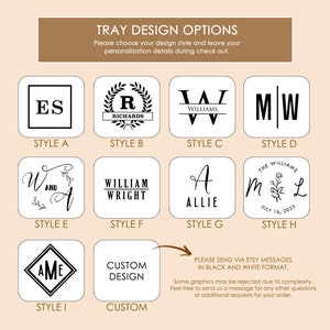 Engraved Leather Valet Tray - Personalized Catchall Ring Key Tray ...