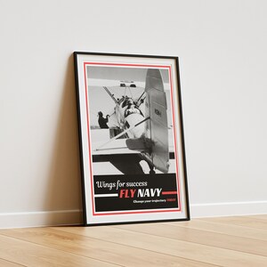 Vintage US Naval Aviation Poster | DIGITAL FILE - Etsy