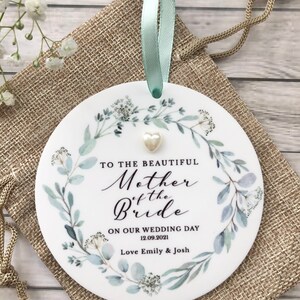 Mother of the Bride or Groom, Personalised Keepsake Plaque - Etsy