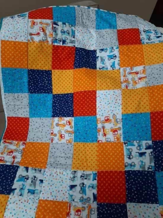 Baby Quilt Personalized With Name Applique 100% Cotton Baby Blanket ...
