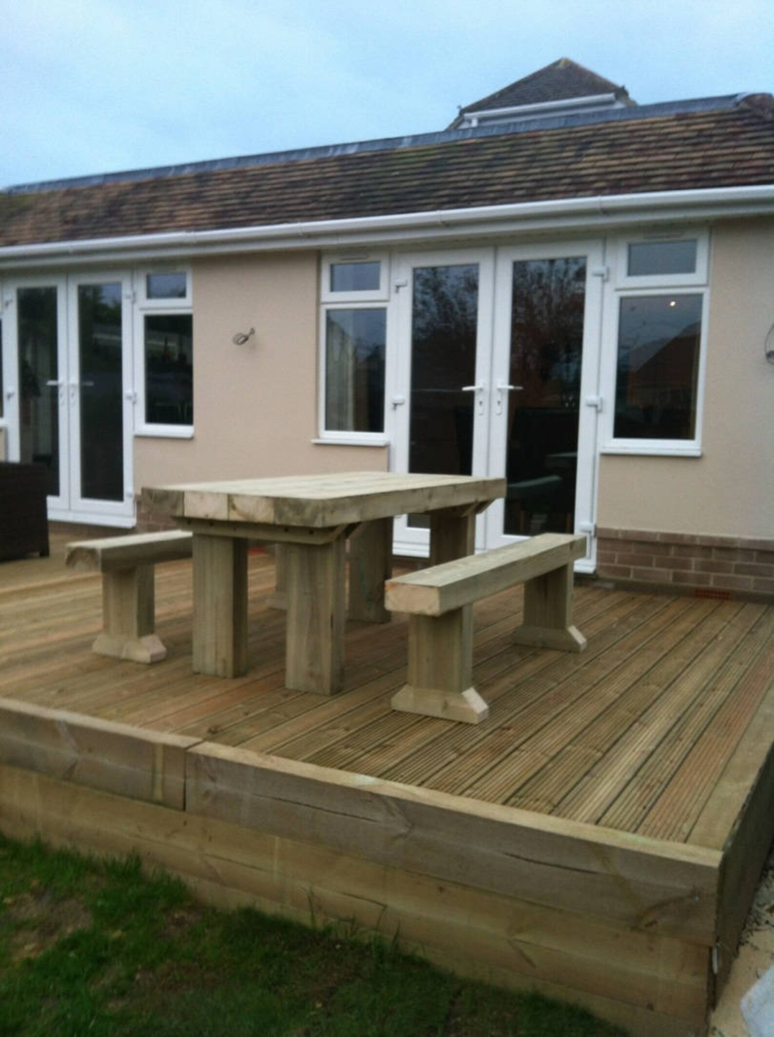 Rustic Sleeper Table - Etsy