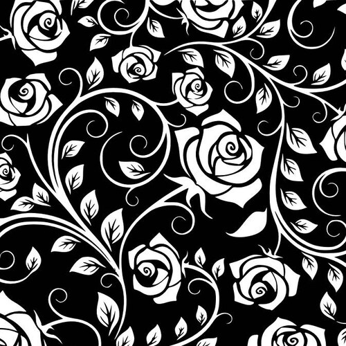 Rose Pattern SVG Cutting File - Etsy