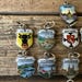 Vintage Silver Switzerland Tourist Shield Charms, Old Swiss Coat Arms ...
