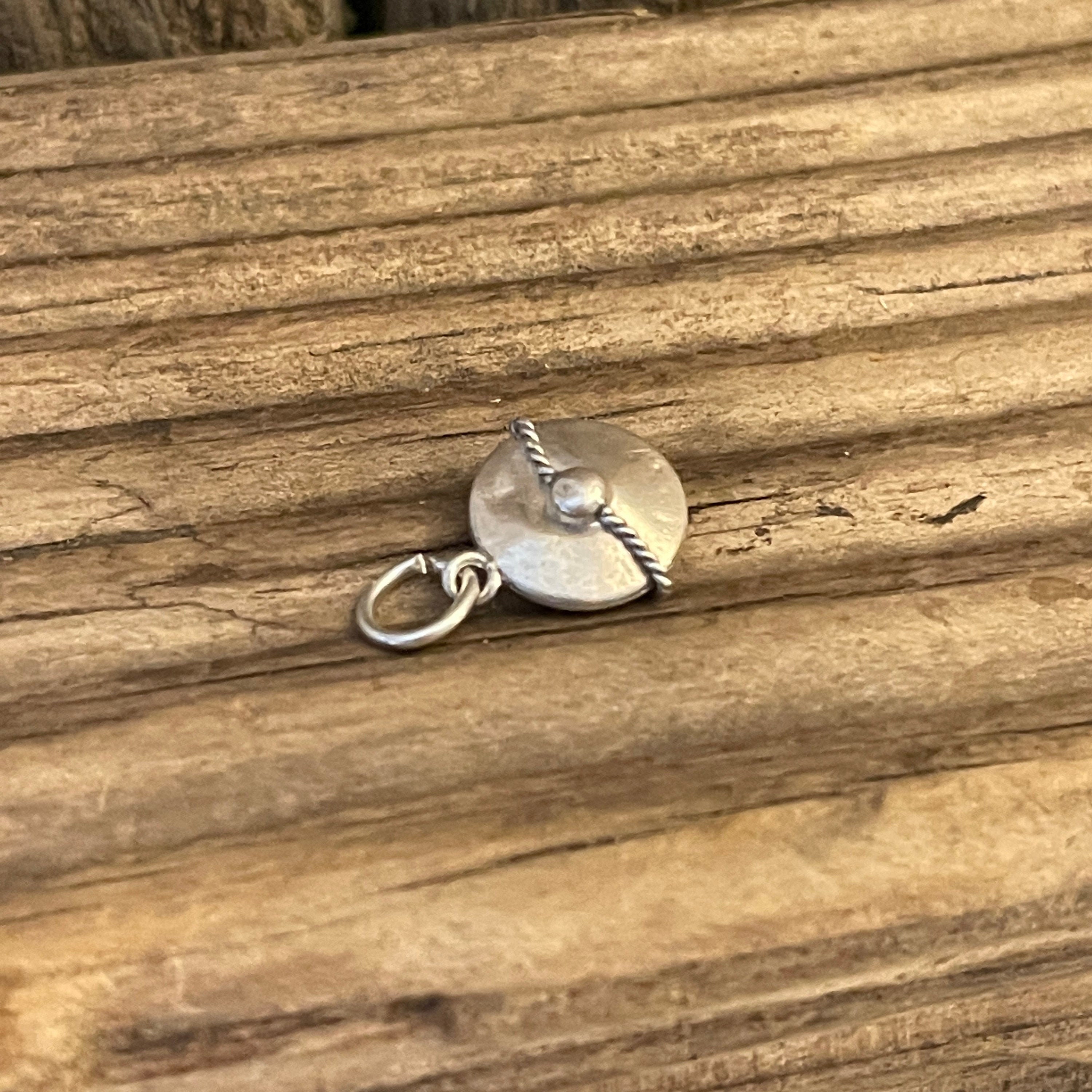 Vintage Solid Silver Graduation Cap Charm University | Etsy