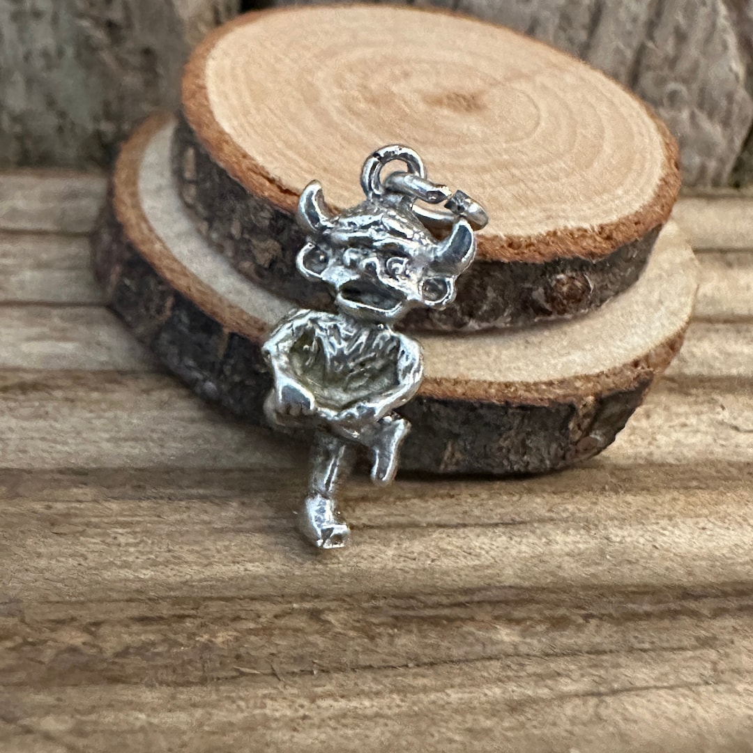 Vintage Solid Silver Lincoln Imp Charm, Cathedral Mythical Grotesque ...