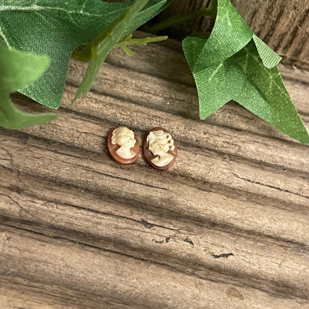Genuine Vintage Loose Shell Cameo | Tiny Loose 1920s English Pendant ...