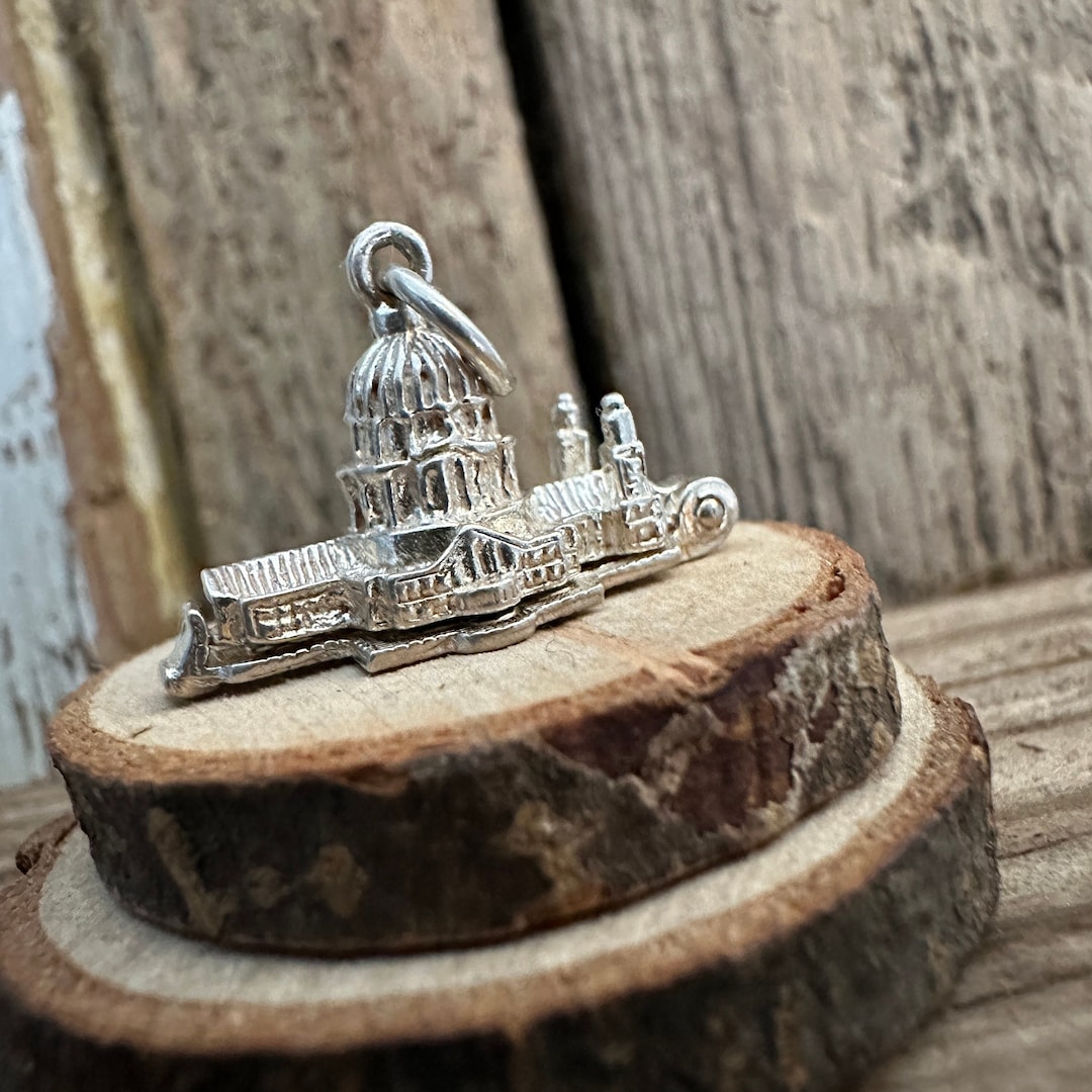 Vintage Toby Silver St Paul's Cathedral Charm London Landmark Jewellery ...