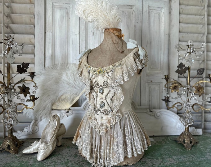 Romantic Vintage Bodice Opera Costume Vienna State Opera Stage Costume ...