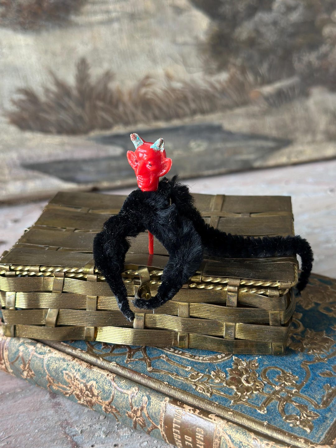 Antique Krampus Candy Container – Christmas Decoration – Vienna Around ...