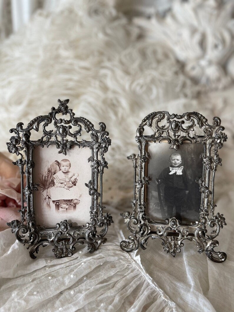 2x Stunningly Beautiful Antique Photo Frame 1800s K&K Monarchy - Etsy