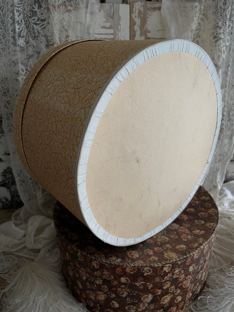 Vintage Art Deco Hat Box Antique Hat Box - Etsy