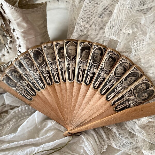 Antique Hand Fan - Etsy