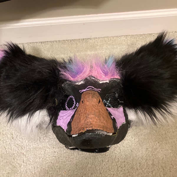 Dino Mask Furry - Etsy