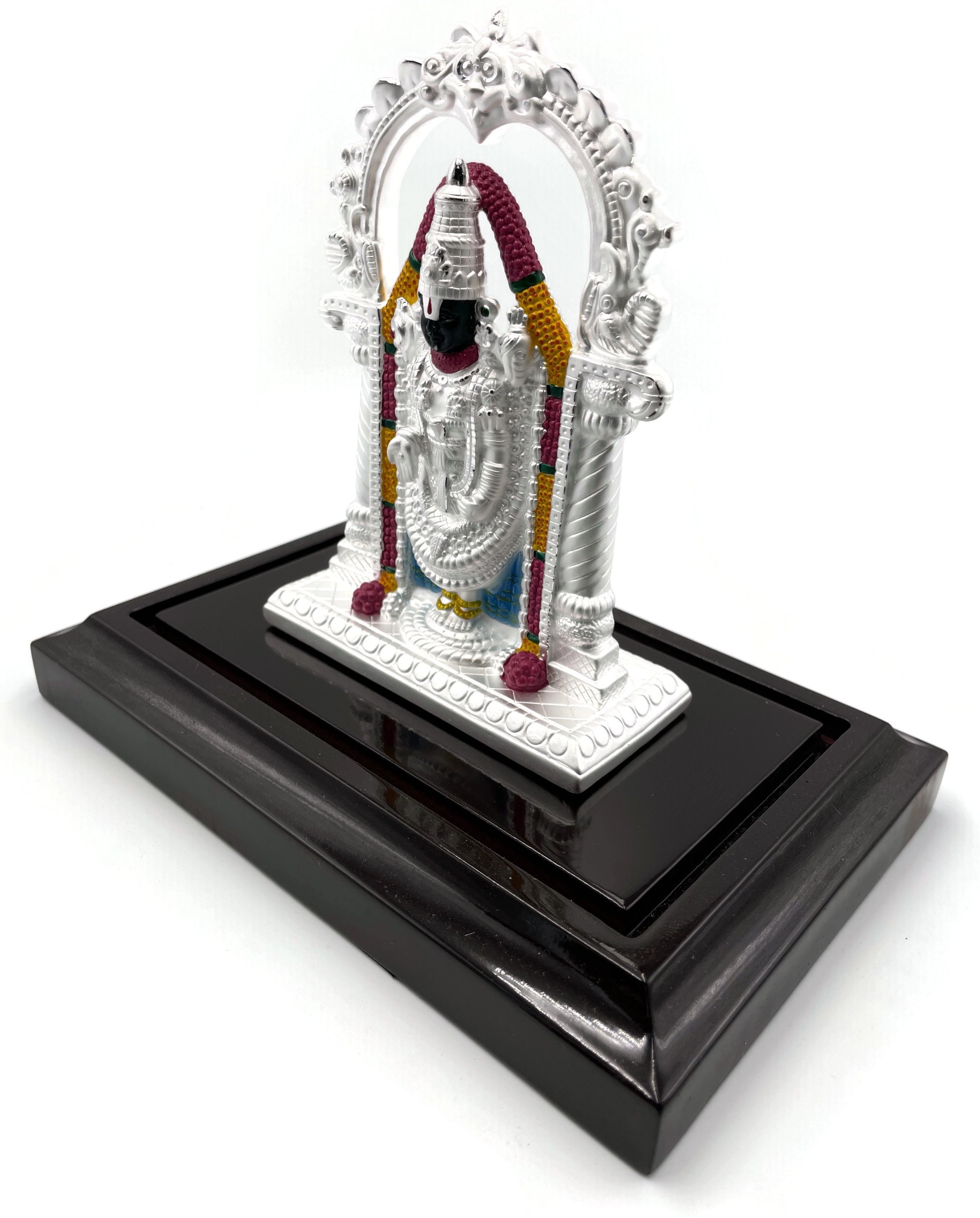 999 Pure Silver Tirupathi Balaji Idol /statue / Murthi - Etsy UK