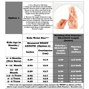 925 Sterling Silver New Born / Toddler Kids Black Beads Najariya ...