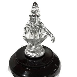 999 Pure Silver Lord AYYAPPA / Sabarimala Idol / Statue - Etsy