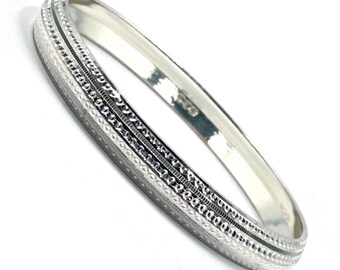 Punjabi Silver Kada | Etsy