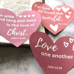 Christian Valentine Card, Bible Verse Valentine, God's Love - Etsy
