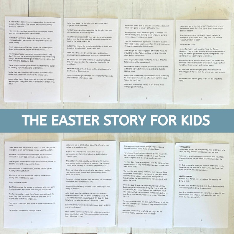 Easter Lesson for Sunday School Lesson Children's Church Lesson Easter ...