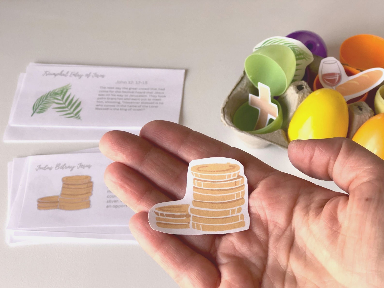 Resurrection Eggs, Easter Story for Kids Instant Download PDF File - Etsy