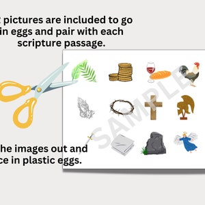 Resurrection Eggs, Easter Story for Kids Instant Download PDF File - Etsy