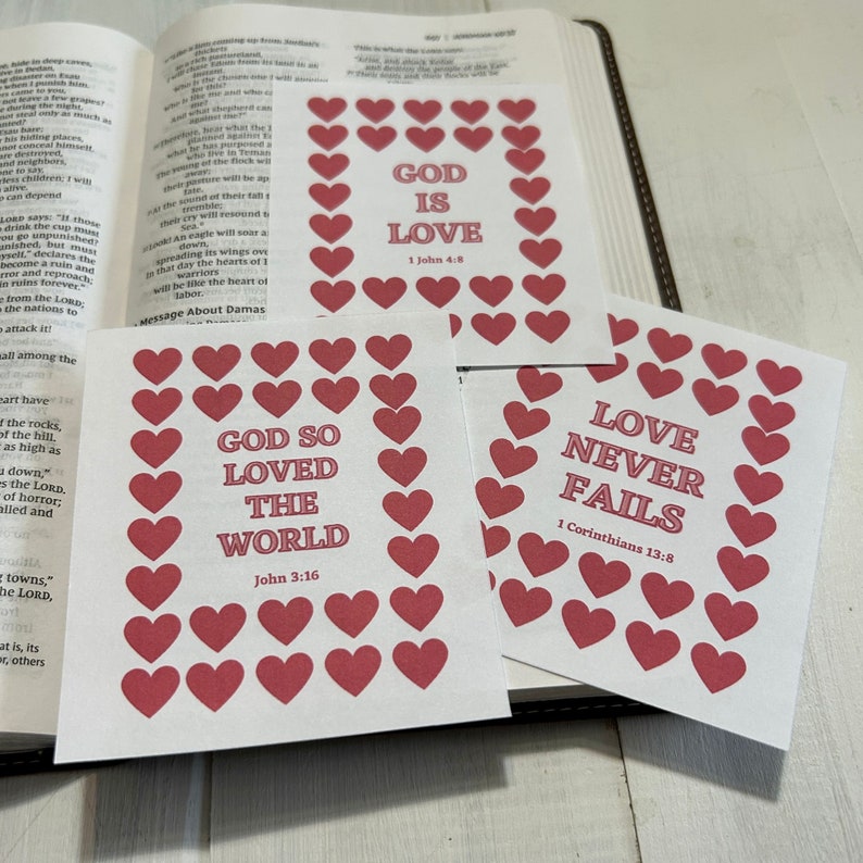 Christian Valentine Card, Religious Valentines Day Cards, Scripture ...