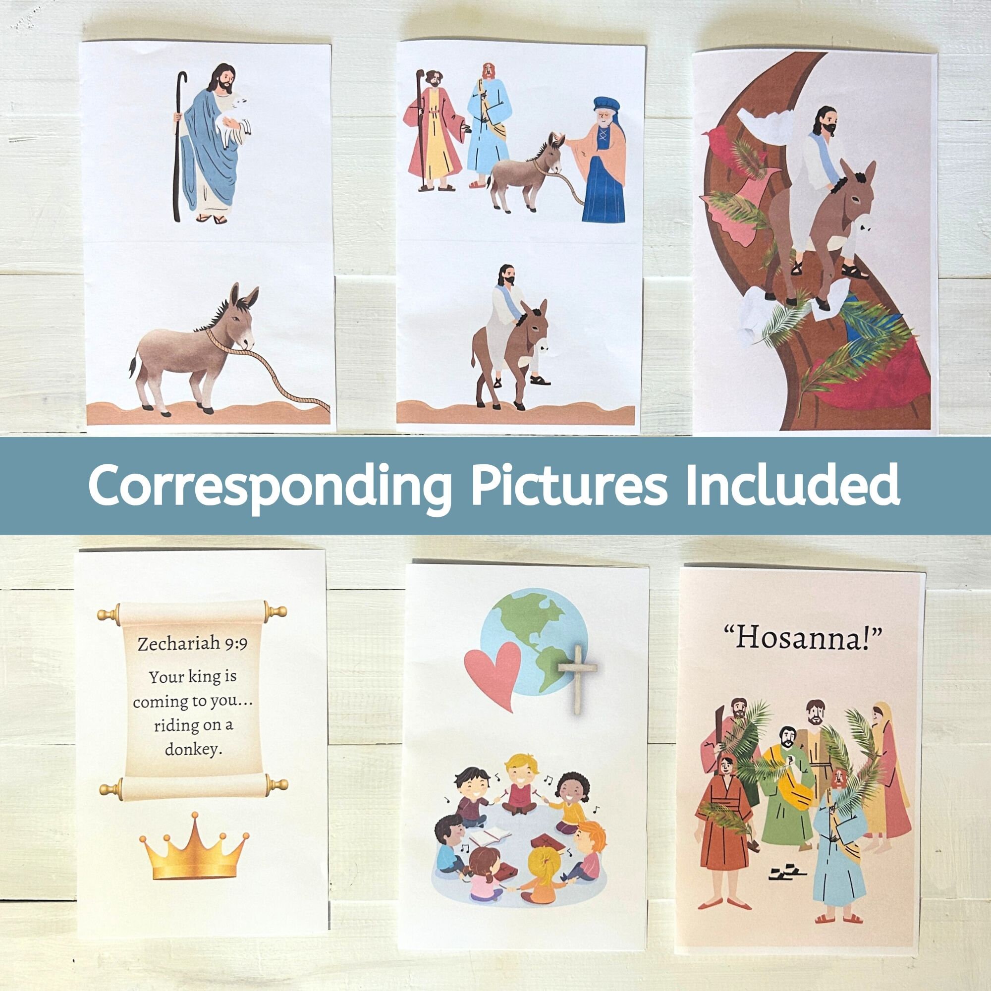 Palm Sunday Lesson for Sunday School Lesson Children's Church Lesson ...