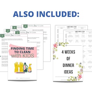 Stay at Home Mom Instant Download Workbook - Etsy