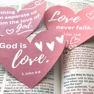 Christian Valentine Card, Bible Verse Valentine, God's Love - Etsy
