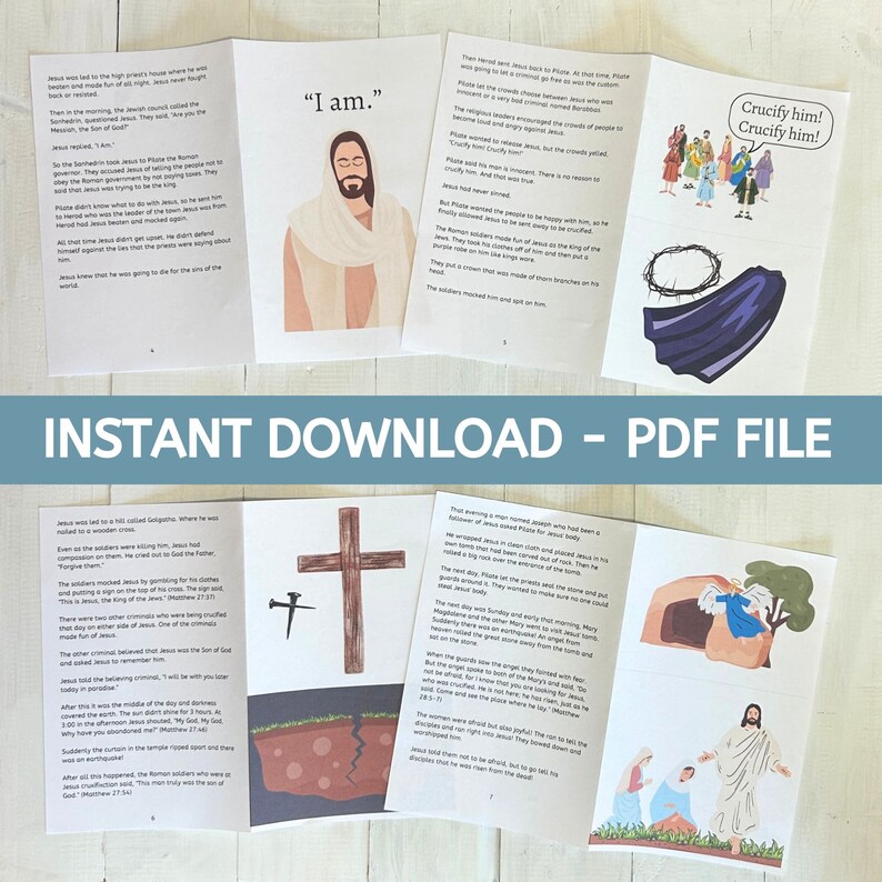 Easter Lesson for Sunday School Lesson Children's Church Lesson Easter ...