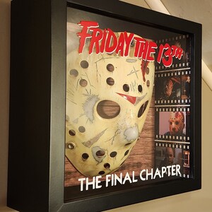 Jason Mask Display Friday the 13th Part 4 the Final Chapter - Etsy