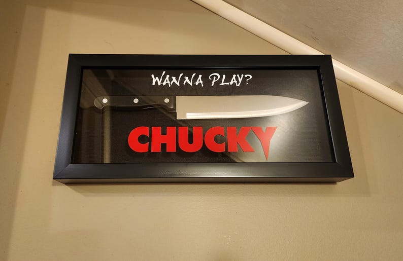 Chucky Custom Knife Display Child's Play - Etsy