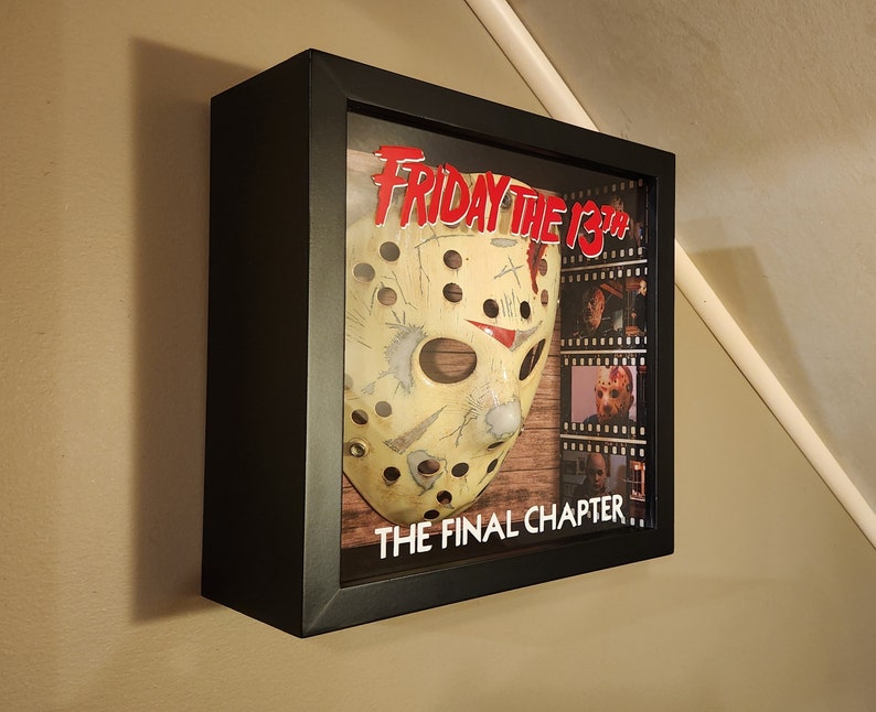 Jason Mask Display Friday the 13th Part 4 the Final Chapter - Etsy