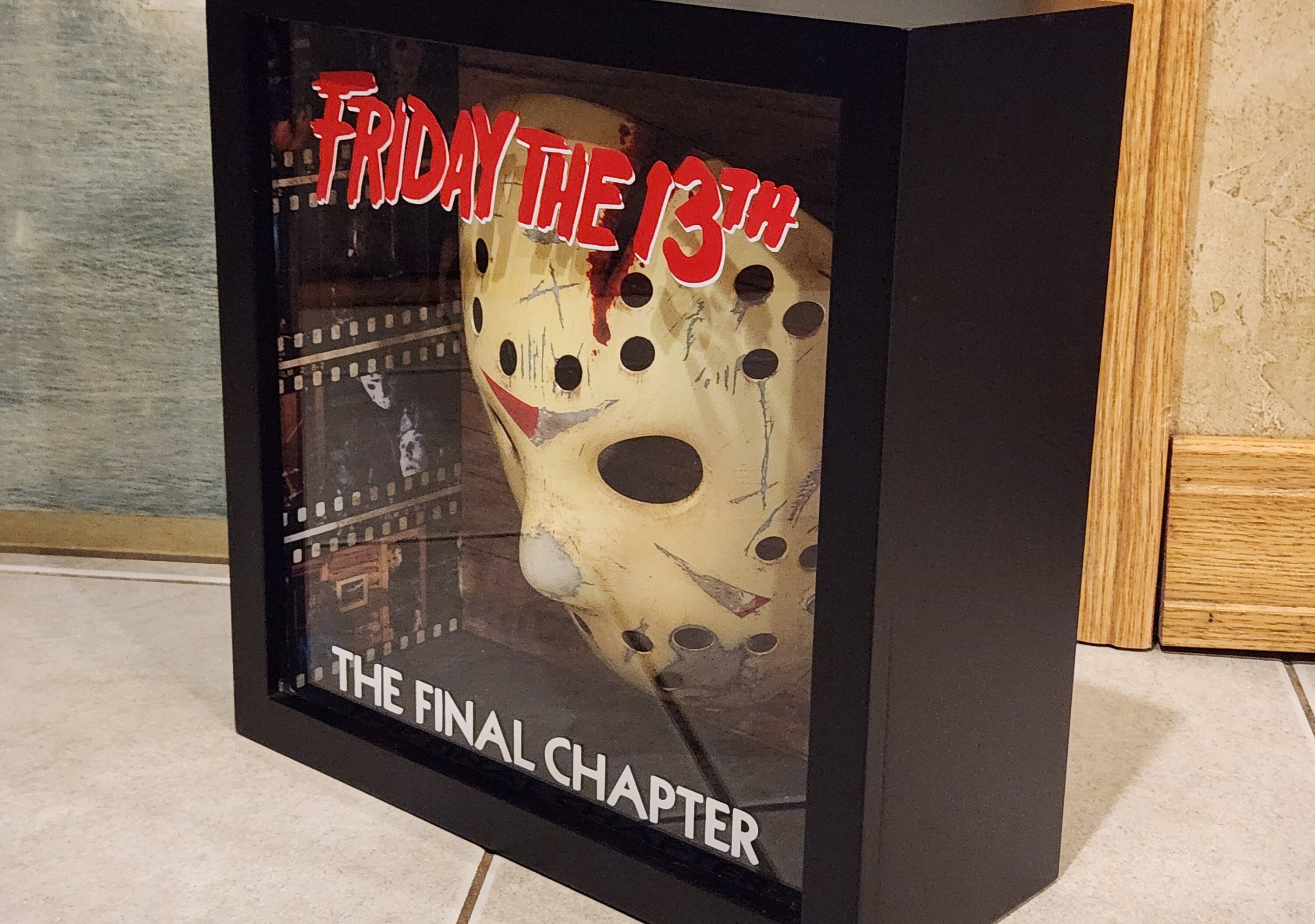 Jason Mask Display Friday the 13th Part 4 the Final Chapter - Etsy