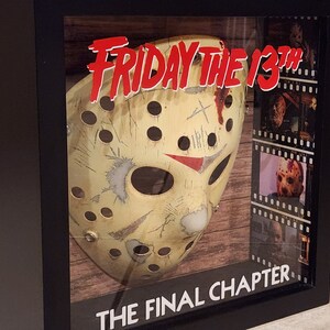 Jason Mask Display Friday the 13th Part 4 the Final Chapter - Etsy